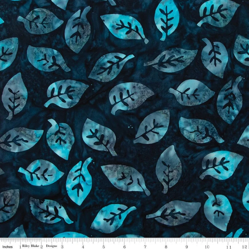 EXPRESSIONS BATIK BTHH 1244 Bayou Blue Folly Riley Blake – Sew Inspired ...