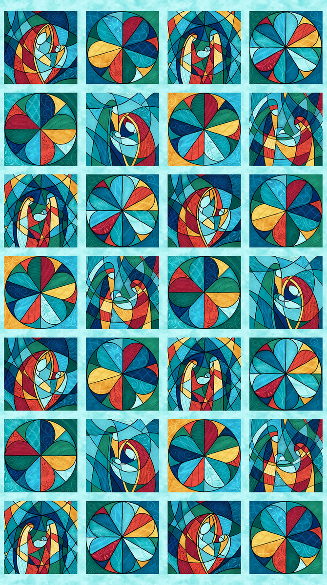 NATIVITY 28222 64 Multi Nativity Blocks Alison McGarrigle Northcott ...